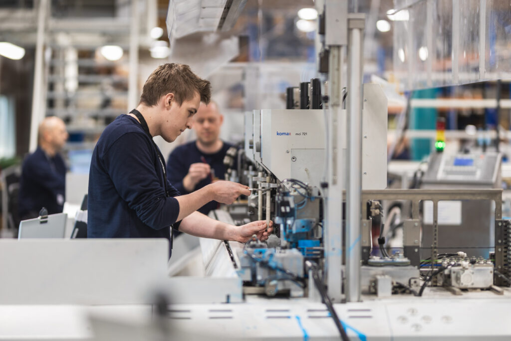 Electromechanical assembly - Crimppi