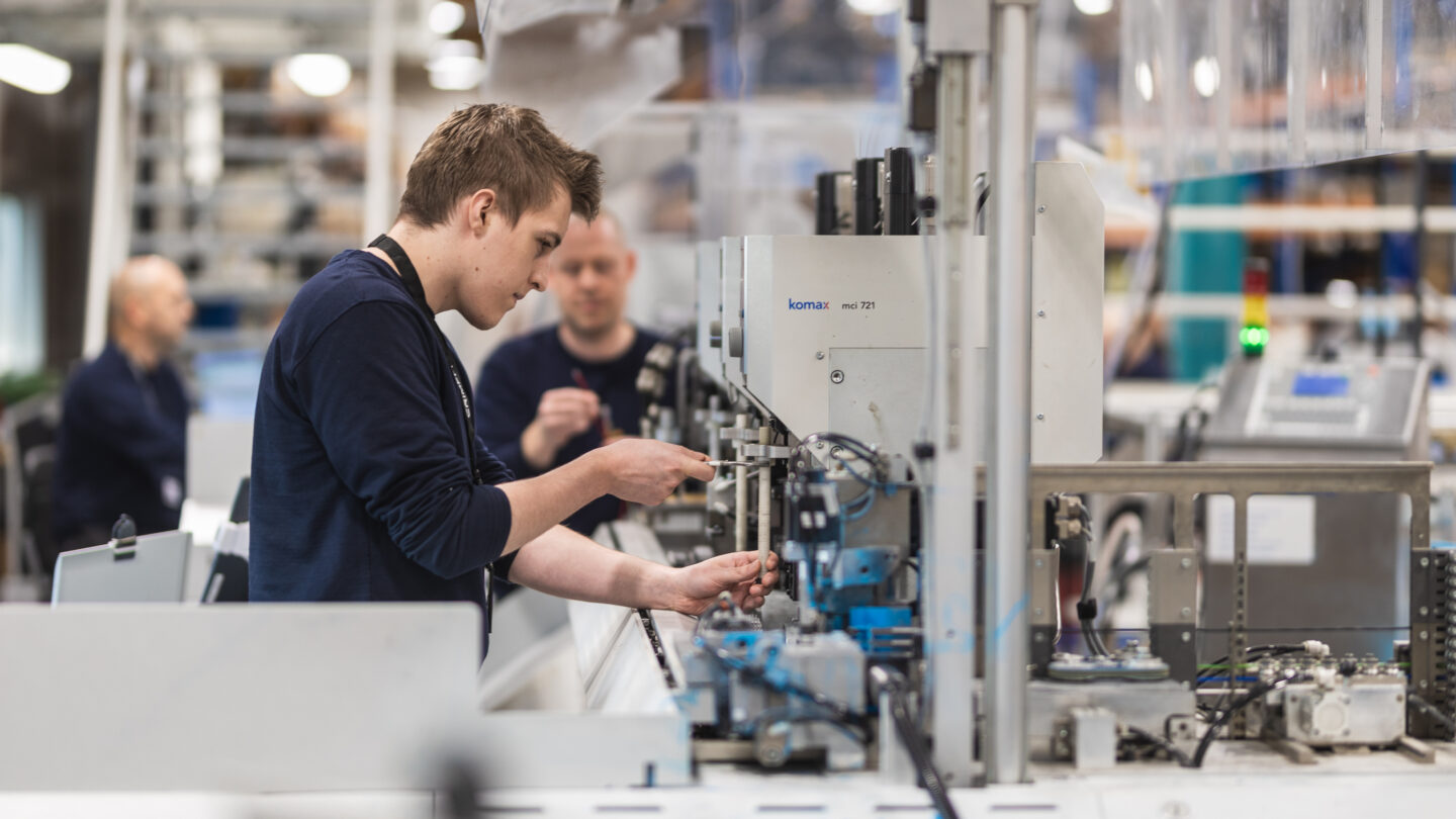 Electromechanical assembly - Crimppi